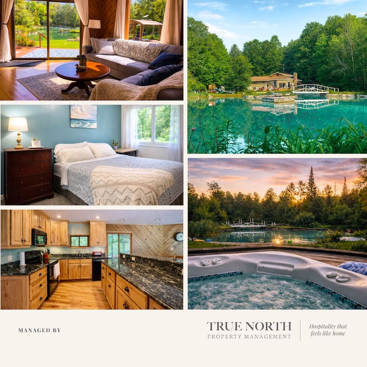 The Pondhouse | Private Pond + Hot Tub - Loon Lake, Lake City