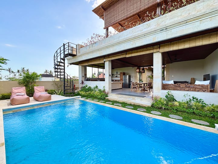 Stunning 2br Villa Ubud • Rice Field Views - Australien