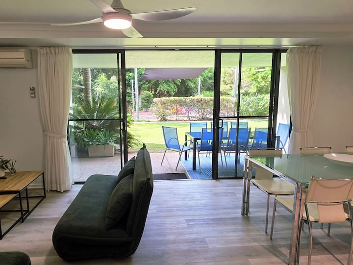 Beachside Getaway Ground Level Apartment - Rainbow Beach