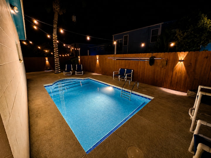 North Star Escape/private Pool/steps 2 Wanna Wanna - サウス・パドリー・アイランド, TX