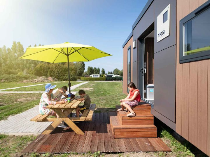 Vakantiepark Klein Strand - Luxe Chalet 6p - Brujas