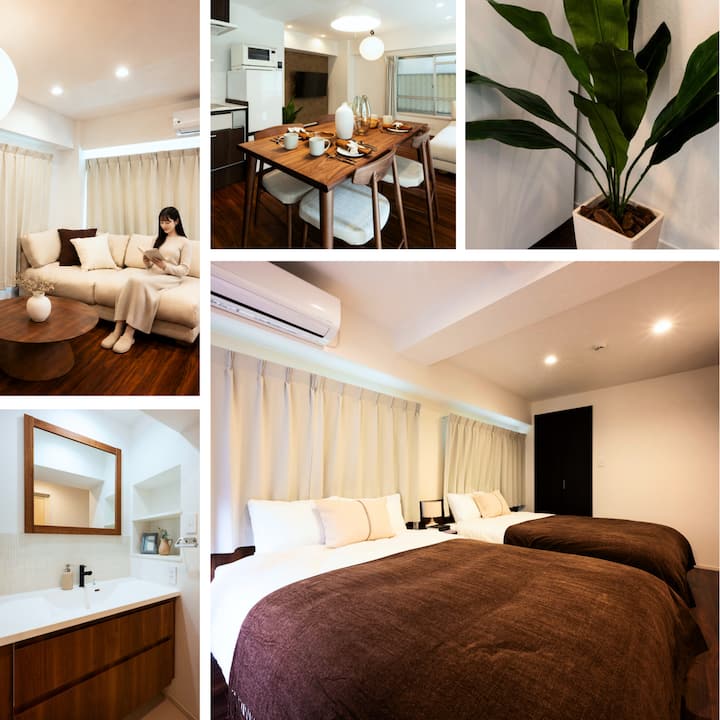 [Gbk201]5 Min To Shinjuku ｜50 Sqm ｜4 Guests - Shinjuku Station