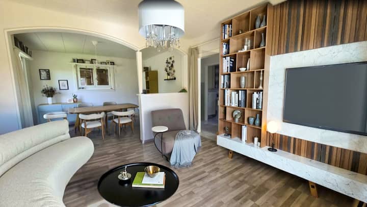 4.5-zimmer-haus Mit Garten Am Bahnhof Lenzburg - Aarau