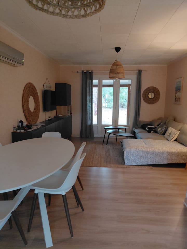 Nouveau Maison En Résidence  Avec Piscine, Tennis - Carcans