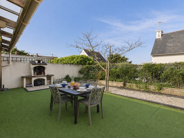 Maison 6 Pers, Plage à 400 M, Jardin Privé - Batz-sur-Mer