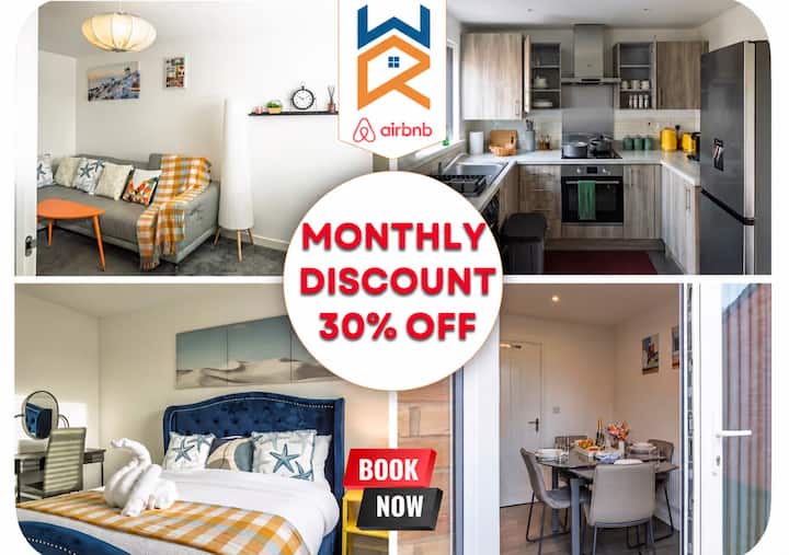 Monthly Deal | 30% Off | Wifi | Parking | Coventry - 考文垂