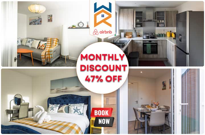 Monthly Deal | 47% Off | Wifi | Parking | Sleeps5 - Coventry