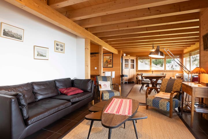 Chalet Avec Vue Imprenable Sur Le Lac Léman - Montreux