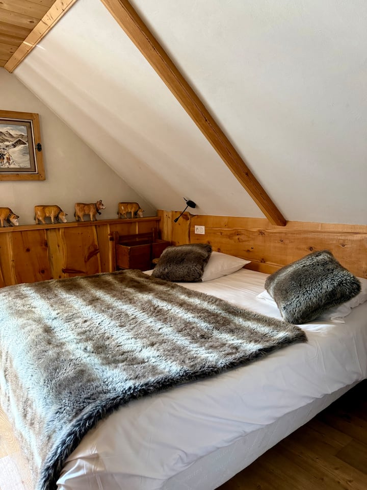 Duplex Alpin Vue Montagne à 500m Des Pistes - Montgenèvre