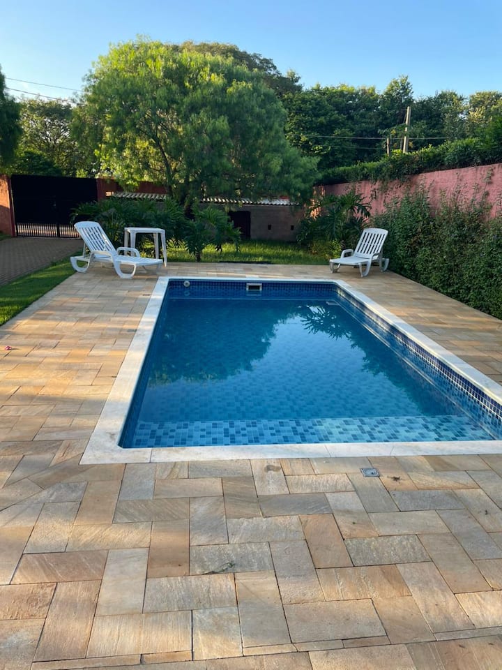 Paraíso Com Piscina Perfeito Para Relaxar - São Paulo - Viracopos Airport (VCP)