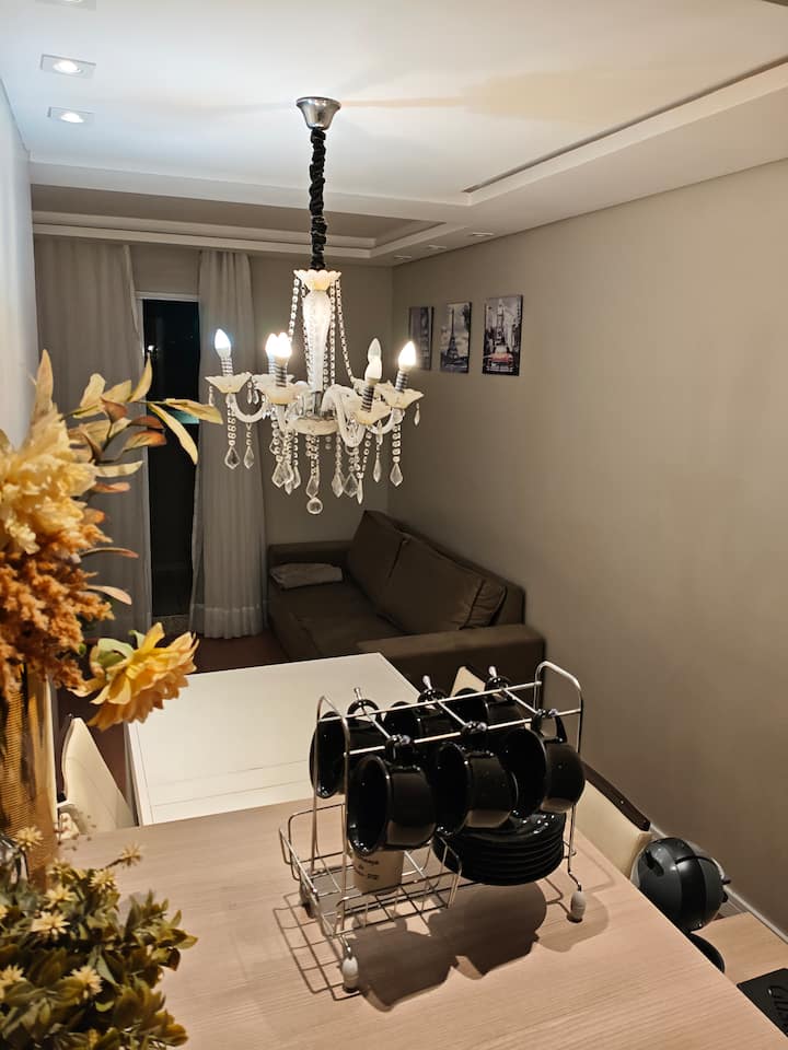 Lindo Apartamento Mobiliado Em Condomínio Clube - Curitiba