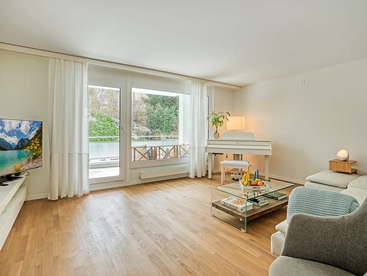 Stilvoll Leben Mit Piano & Balkon | 7 Min Zu Bhf - St. Gallen