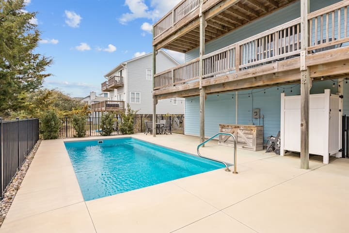 4 Bedroom, Private Pool, Close To Ei Beach! - Emerald Isle, NC