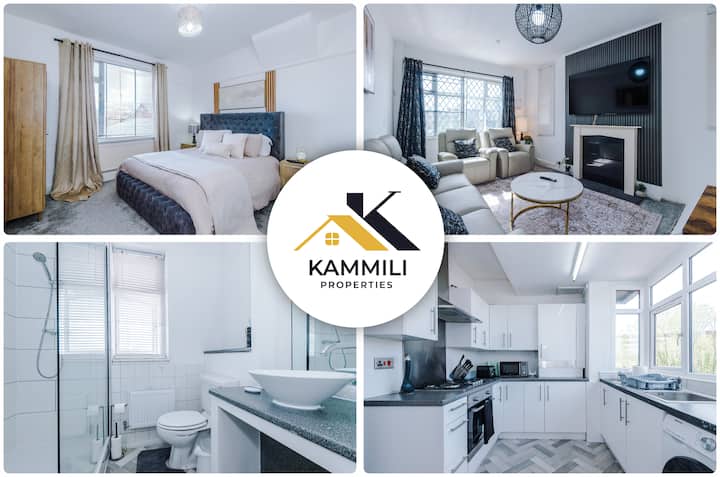Luxury 3-bed | Long Stays | Airport 6 Min - Altrincham