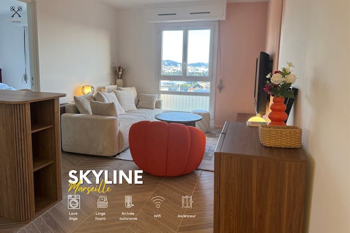 Calme/vue Mer Panoramique/wifi/cuisine - Plan-de-Cuques