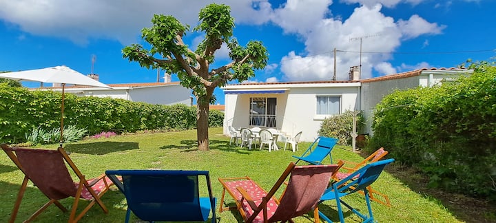 Les Ondes - Océan Famille Et Jardin - 4 Chambres - Saint-Jean-de-Monts