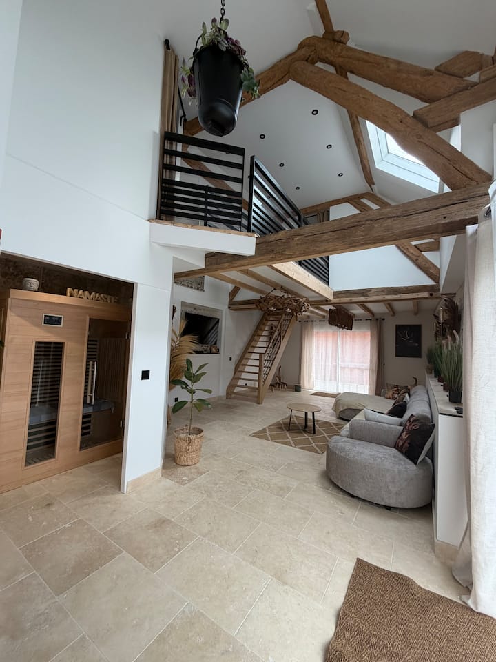 Maison De Charme Avec Spa Et Sauna 6 Personnes - Romorantin-Lanthenay