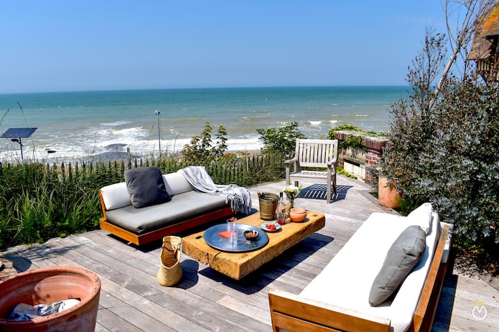 Villa De La Plage, Vue Mer, Terrasses Et Jardin - Villers-sur-Mer