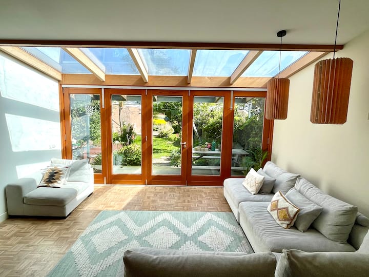 Licht Huis Bij Strand & Bloemen, 30 Min Amsterdam - Heemstede