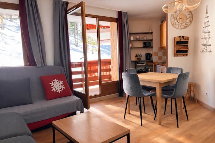 Appartement Vars - Ski Aux Pieds -Piscine Chauffée - Vars