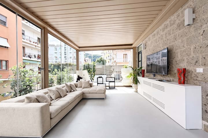 Luxury Apartment With Terrace In Central Sorrento - Sorrento