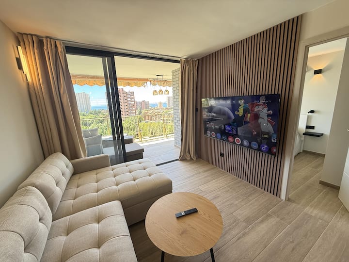 Moderno Apartamento Con Terraza Y Vistas Al Mar - San Juan Playa