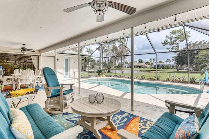 30-day Beach Oasis W/ Pool, 1 Mi To Barefoot Beach - Bonita Springs, FL