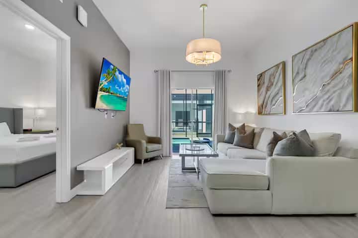 Luxury Townhouse In Davenport Mins From Orlando! - 達文波特