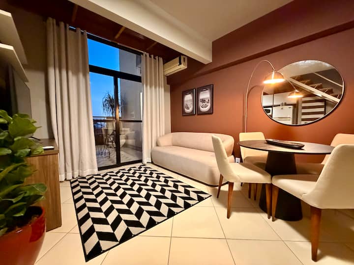 Loft Duplex Central Próximo à Usp - São Carlos