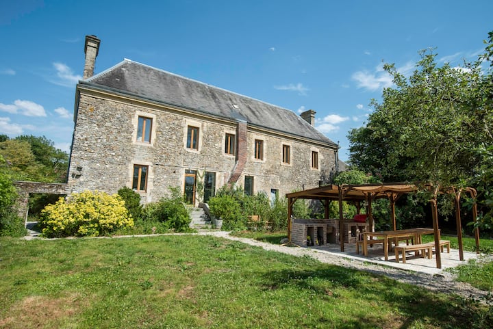 Gite Idéal 12/14 Personnes Avec Sauna/spa/basket - Port-en-Bessin