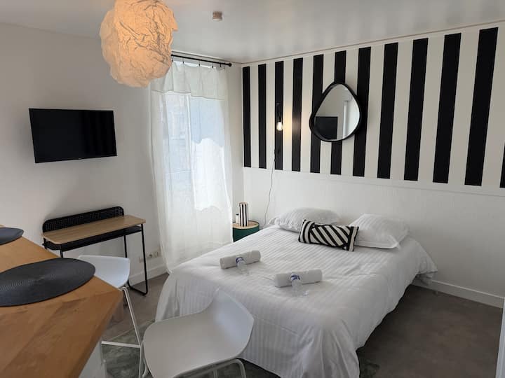 Charmant Studio Proche Gare  Lafayette Angers - Angers