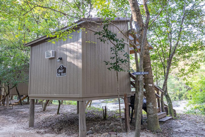 The Night Owl Nook Bunkhouse - Paul B Johnson State Park, Hattiesburg