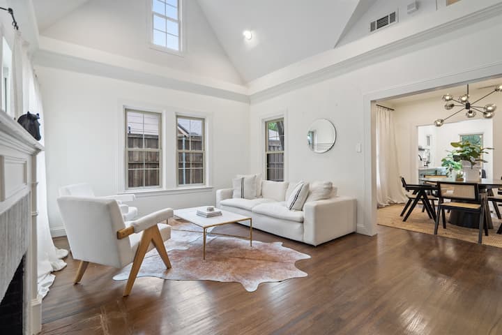 Dallas 4br + Studio | Pool, Historic, Sleeps 10 - Dallas, TX