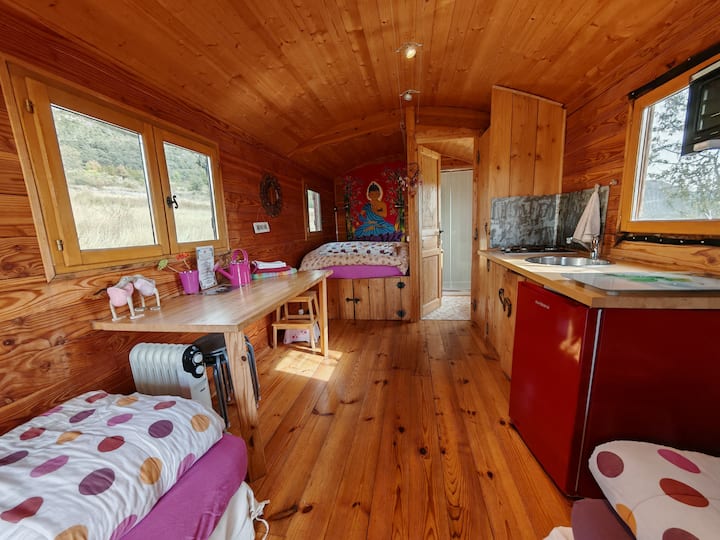 Roulotte Tt Confort S/ferme Bio - Gorges Du Verdon - Verdonschlucht