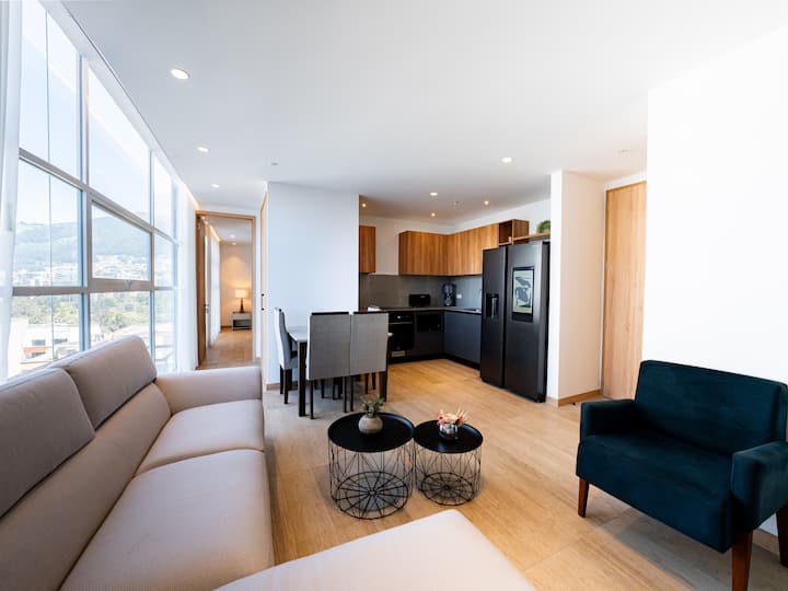 Suite Premium En La Carolina | Piscina Y Coworking - Quito