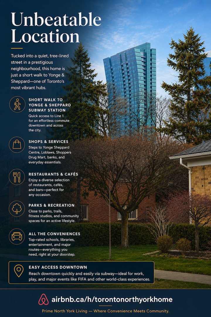 Modern 4br Home | Subway | Parking | Toronto - Toronto