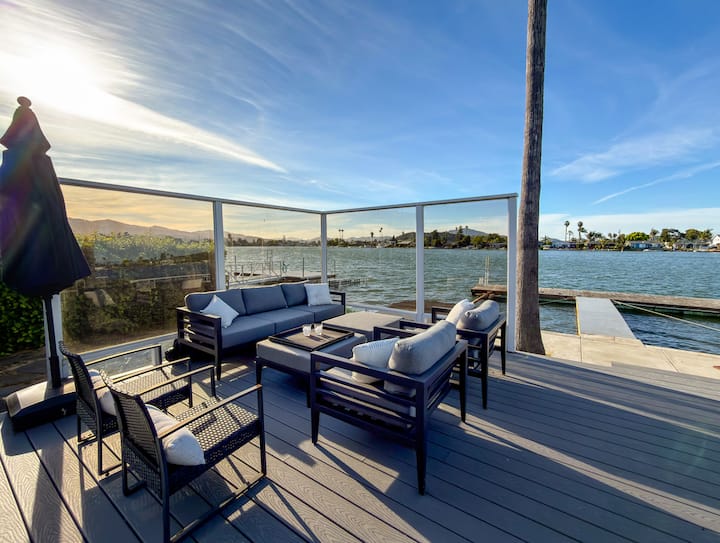 On The Water + Dock & Large Deck In Bel Marin Keys - Novato, CA