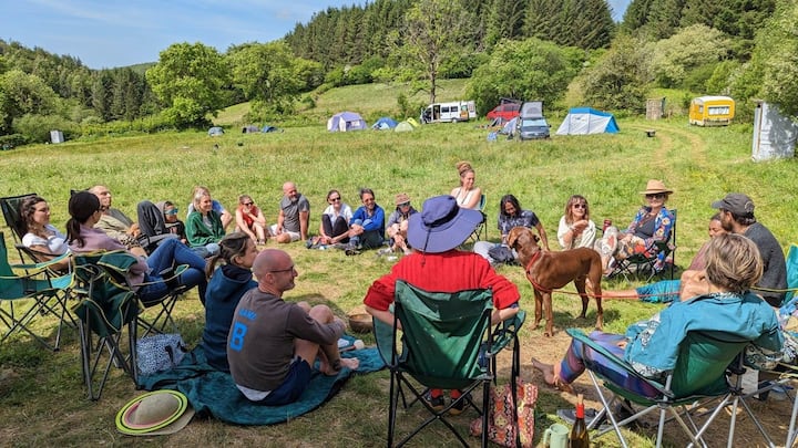 Private Forest Valley Campsite (Exclusive Use) - Llandovery