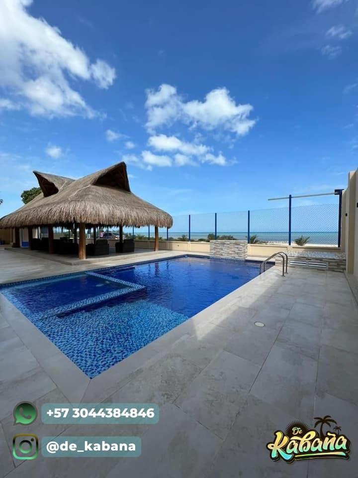 Hermosa Cabaña En Riohacha - Frente Al Mar - Riohacha