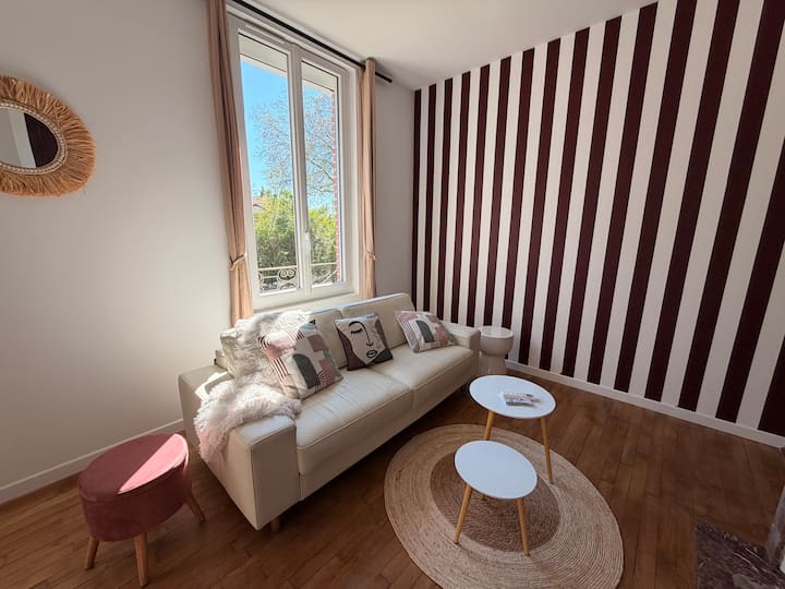 La Verdoyante : Maison-jardin-free Pkg-clim-centre - Troyes