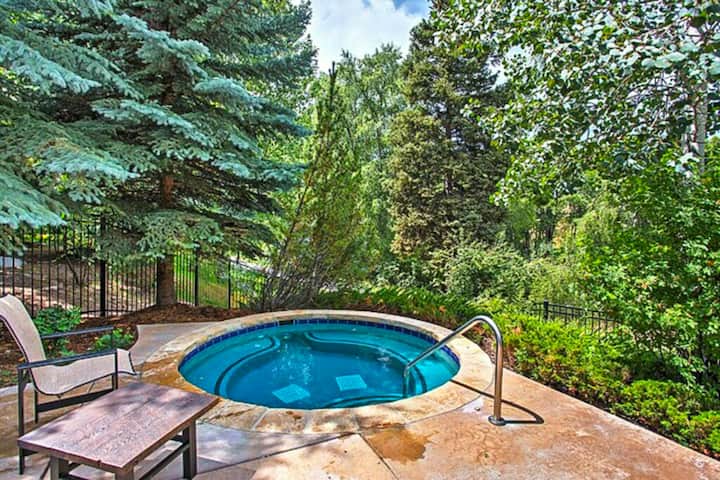 Modern 2br Riverfront 1st-floor | Patio | Pool - Avon, CO