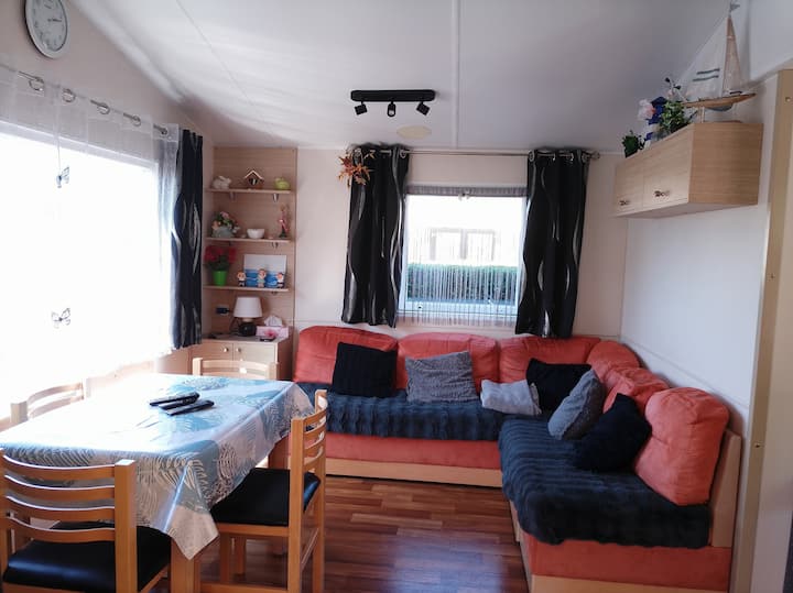 Mobil Home Camping Des Dunes - De Panne