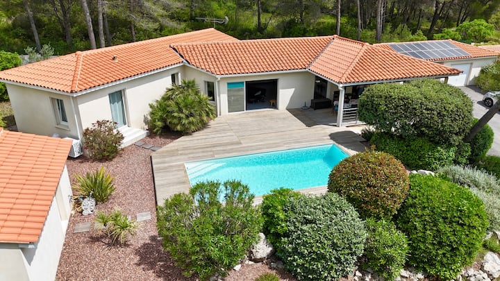 Villa Spacieuse Avec Piscine Et Studio Indépendant - Montpellier