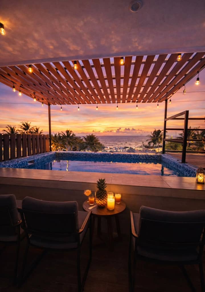 Despierta Cada Mañanana Con Lujo Y Brisas Del Mar - Isla Mujeres