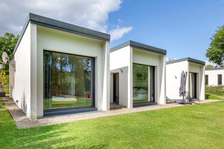 Sitelles Lodge Cube Avec Spa - Concarneau