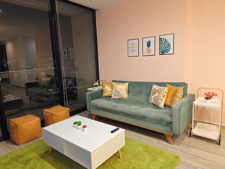 Moderno Departamento Con Vista Hermosa Torre Motto - Querétaro