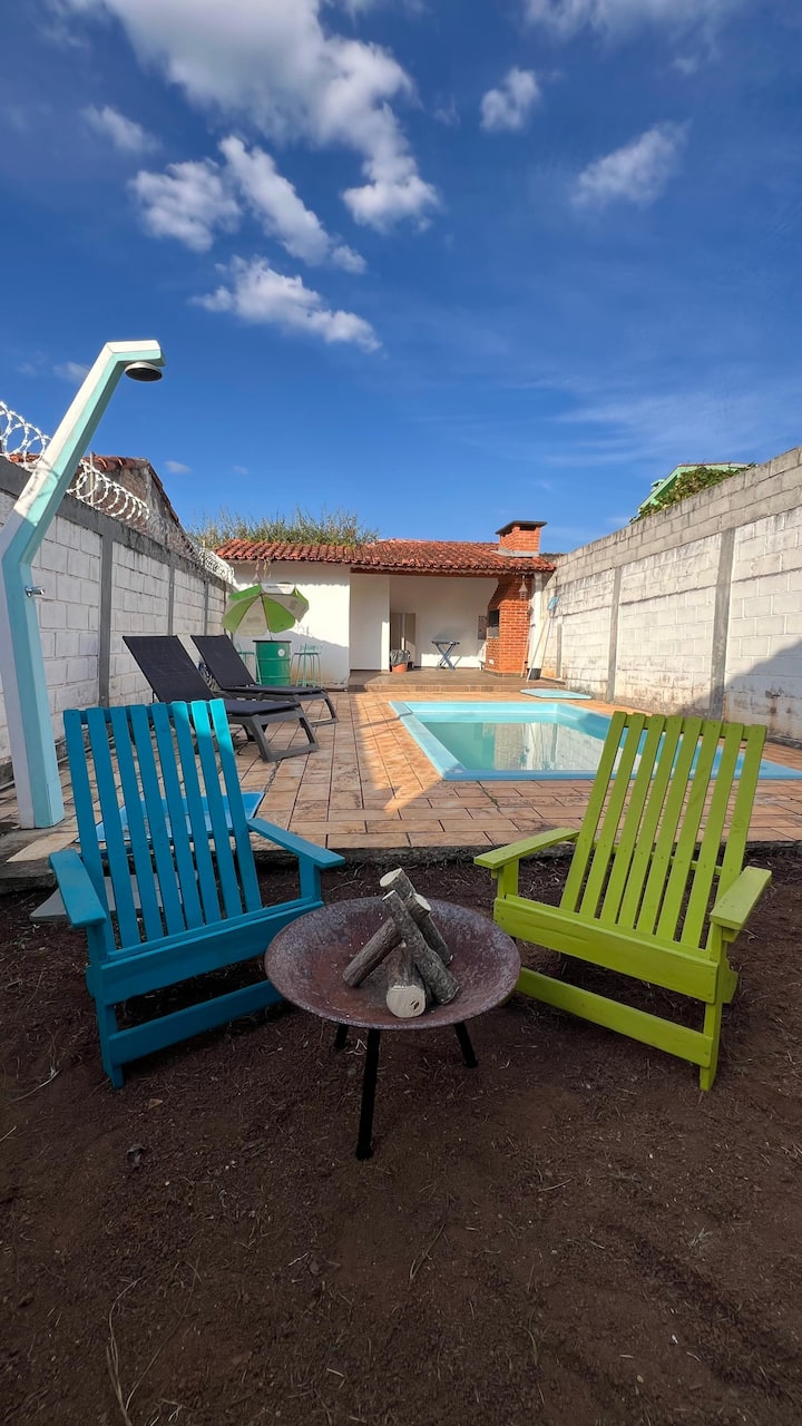 Casa Templo - Aconchego Com Piscina E Fire Pit - Atibaia