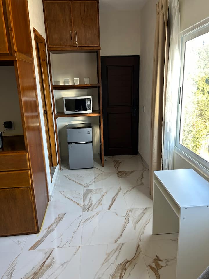 Vista Al Cerro Y Confort En Céntrica Habitación - Zaragoza (Mexico)