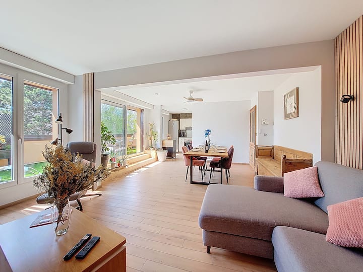 Les Saules – Spacieux T3 Duplex Avec Grande Terras - Thonon-les-Bains