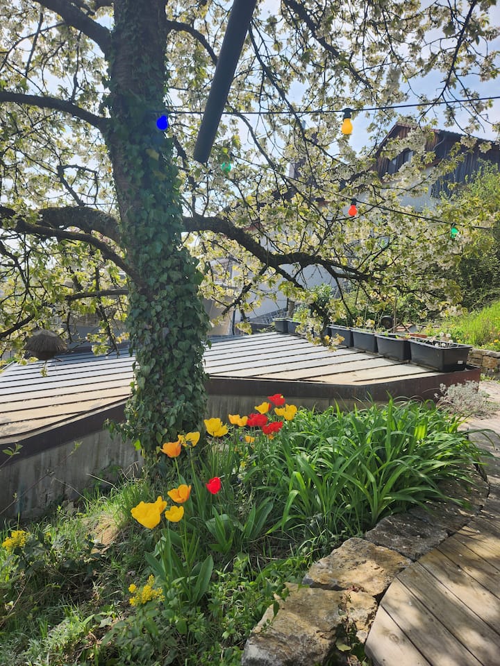 Große Ferienwohnung Mit Traumblick Und Terrasse - Marktbreit